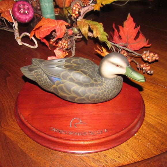Decoys by Fell | Accents | Decorative Duck Decoy By Larry Fell | Poshmark